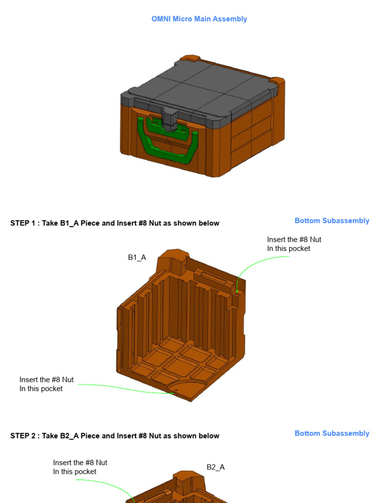 OMNI Micro Assembly Instructions | PDF
