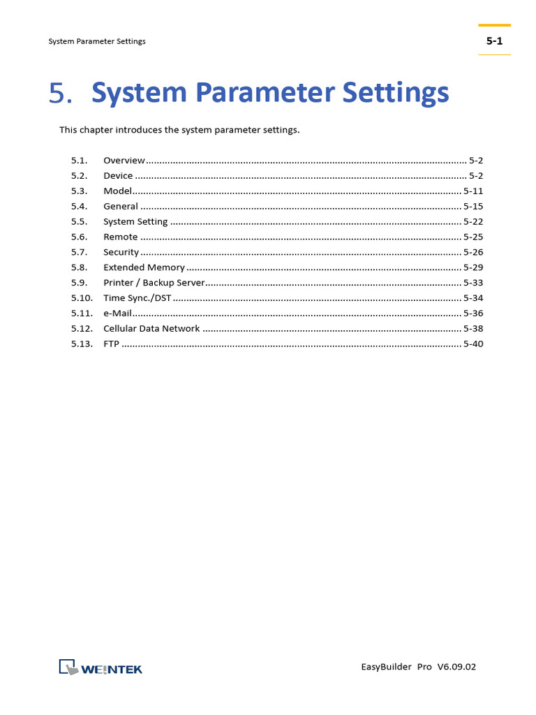 Chapter 05 System Parameter Settings | PDF | Password | Computer Keyboard