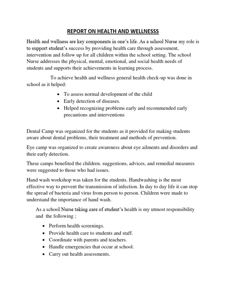 HEALTH | PDF | Self-Improvement | Wellness