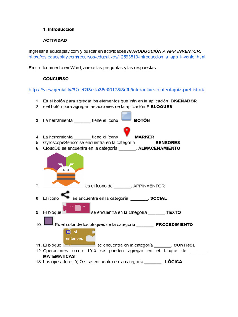 APP Inventor | PDF | Ventana (informática) | Software de la aplicacion