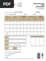 Boletas Editables de 1,2 y 3 Ero. de Secundaria | PDF | Educación Secundaria | Science