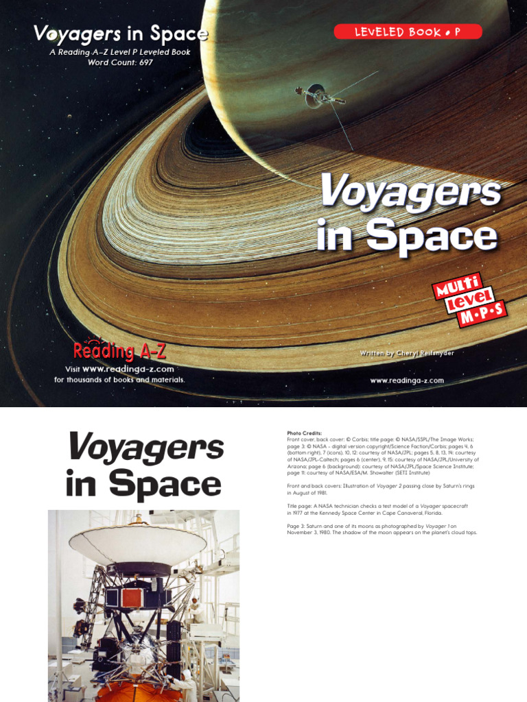 Voyagers in Space | PDF | Voyager Program | Saturn