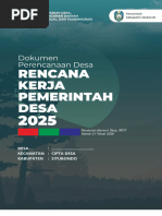 Dokumen RKP Desa Tahun 2026 | PDF