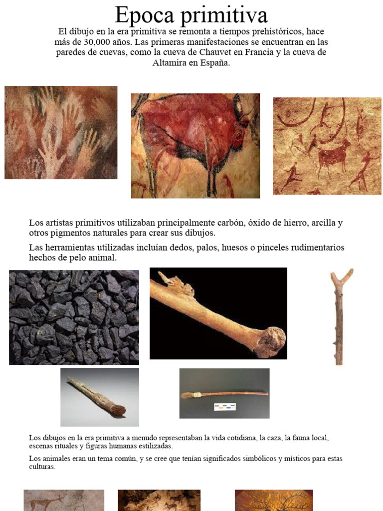 Dibujo Epoca Primitiva y Antigua | PDF | Dibujo | Mesopotamia
