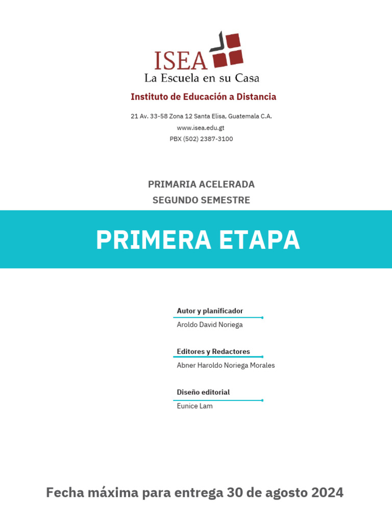1pa Segundo Semestre | PDF | Enseñando