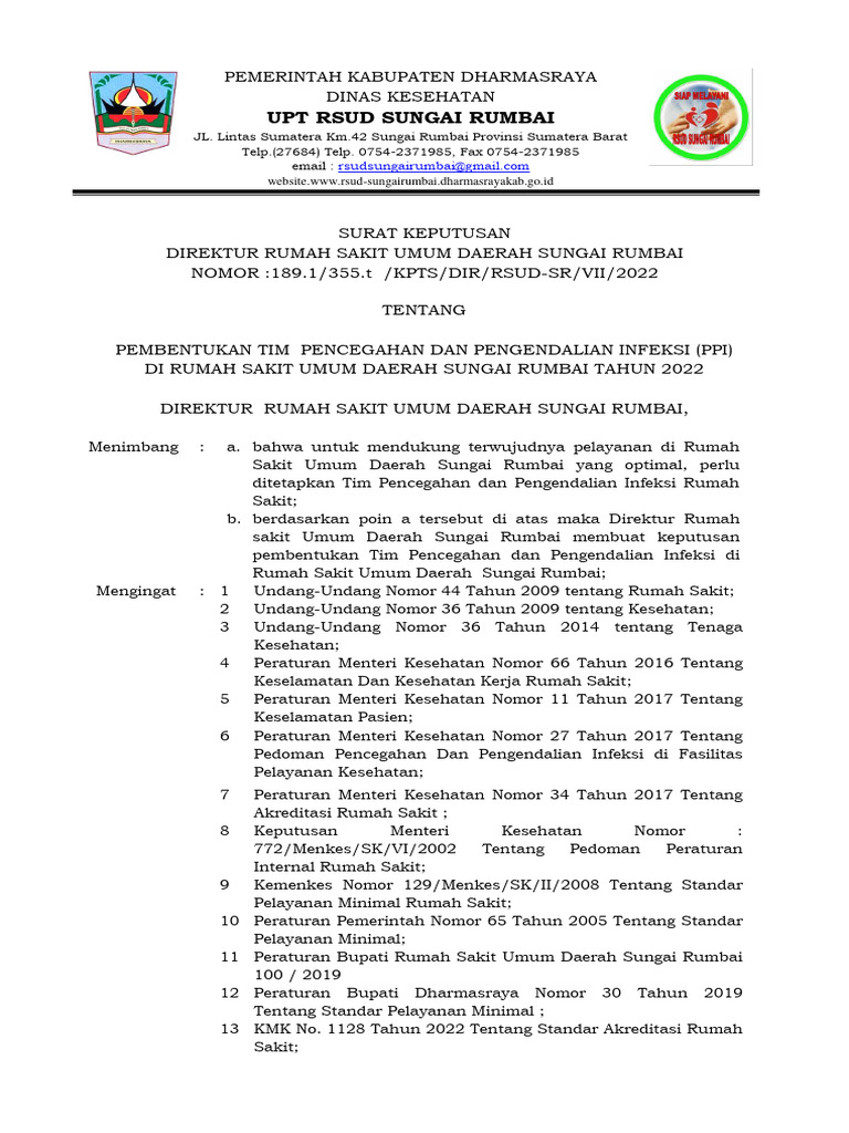 SK Tim PPI STD 1 EP 2 SK Komite PPI | PDF