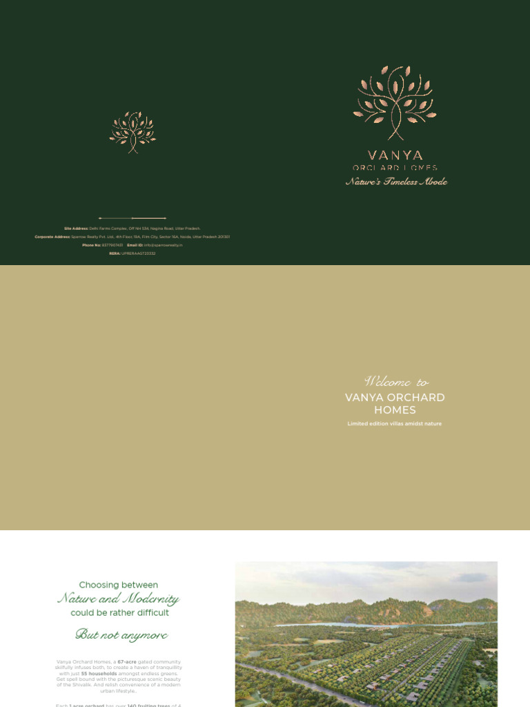 Vanya Brochure 221004 - Gold View | PDF