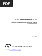 CVB Tabellenboek Voeding Paarden en Ponys Voederb-Groen Kennisnet 367876 | PDF
