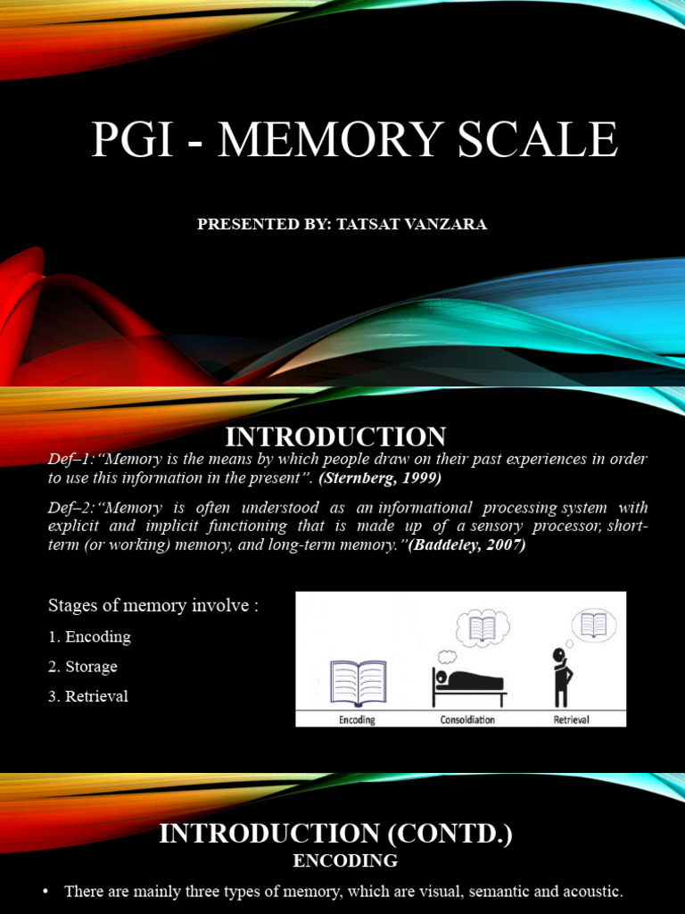 PGIMS Tatsat | PDF | Memory | Recall (Memory)