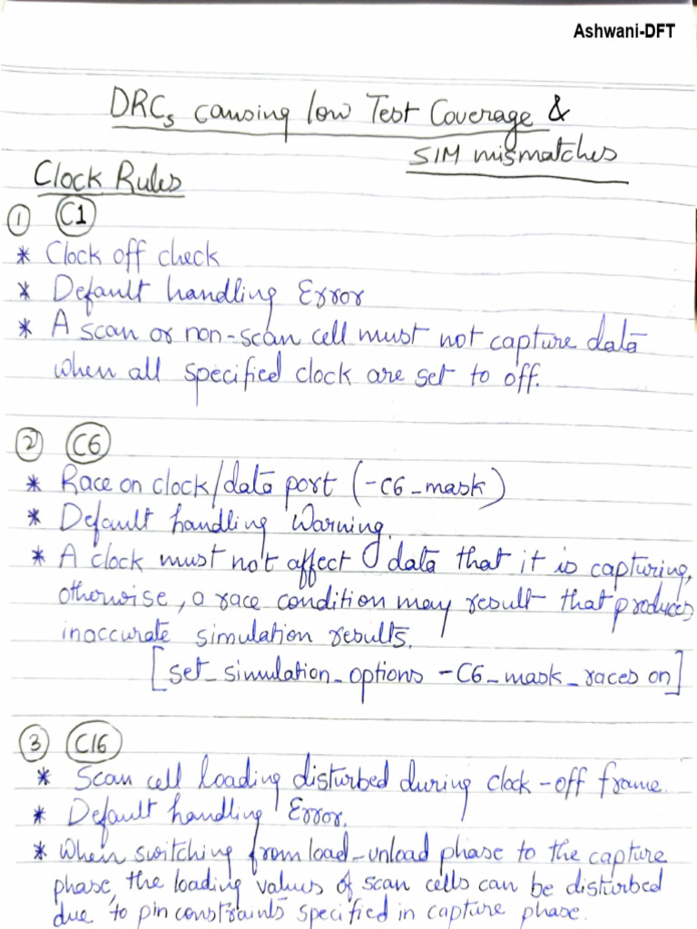 DRCs Lead To Low Coverage and Simulation Mismatches 1716962947 | PDF