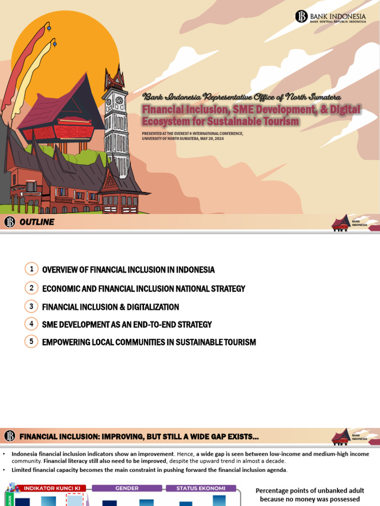 Presentasi BI For Everest8 - Financial Inclusion-SME Devt-Digital Ecosystem | PDF | Financial ...