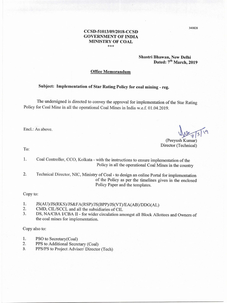 Star Rating Policy | PDF | Mining