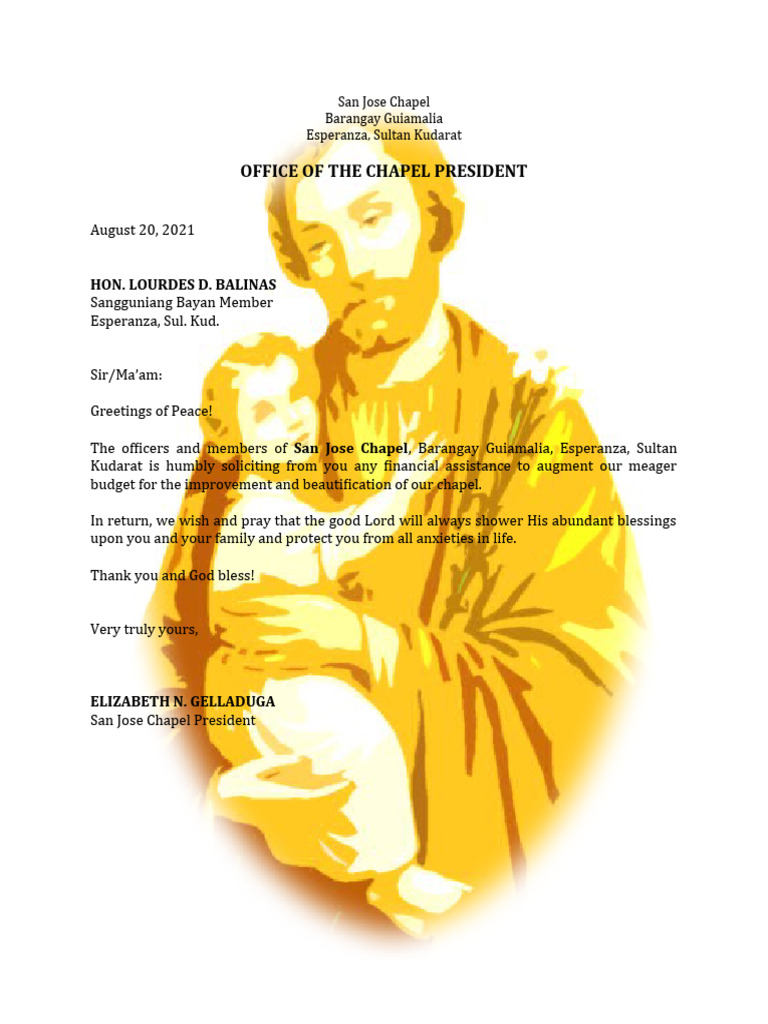 San Jose Chapel (Solicitation) | PDF