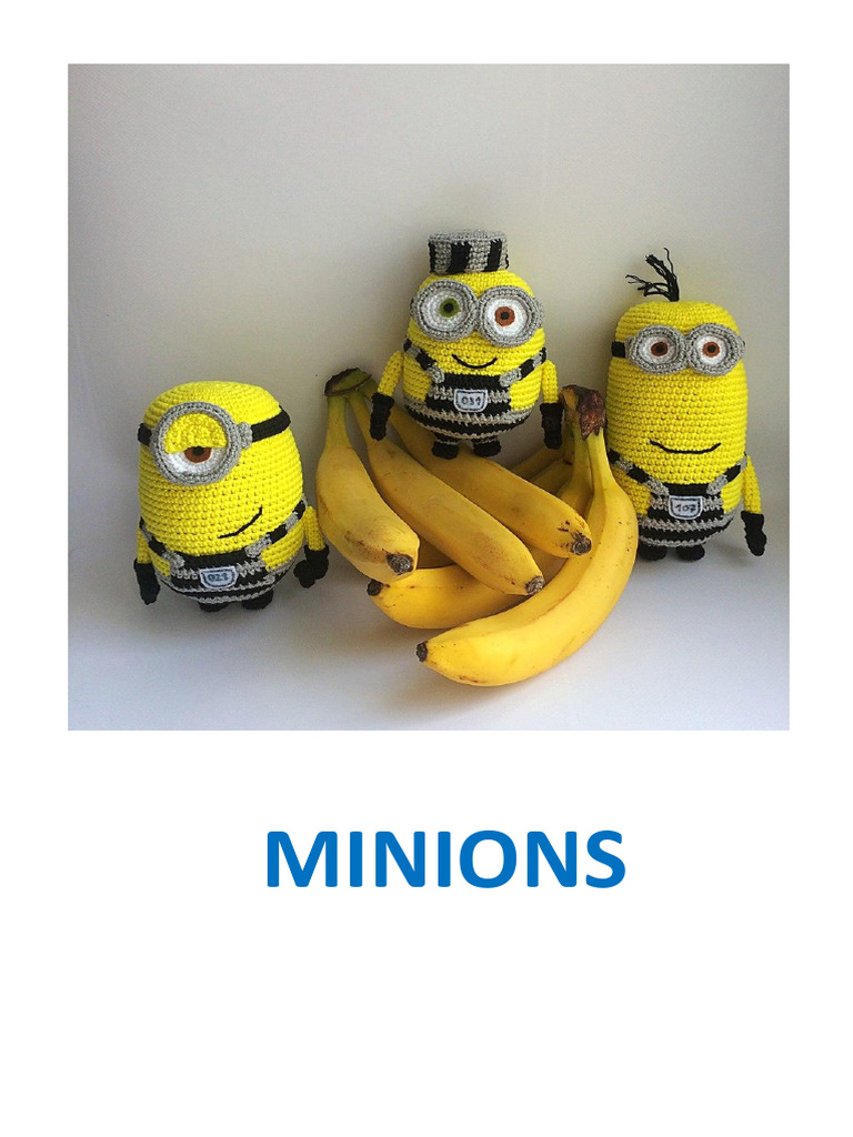 Minions | PDF | Crochet | Hand