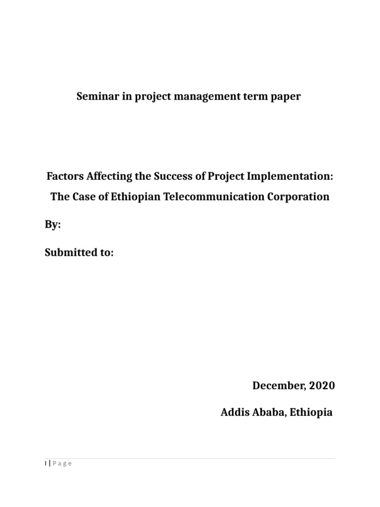 Seminar of Project MGT | PDF | Project Management | Data Analysis
