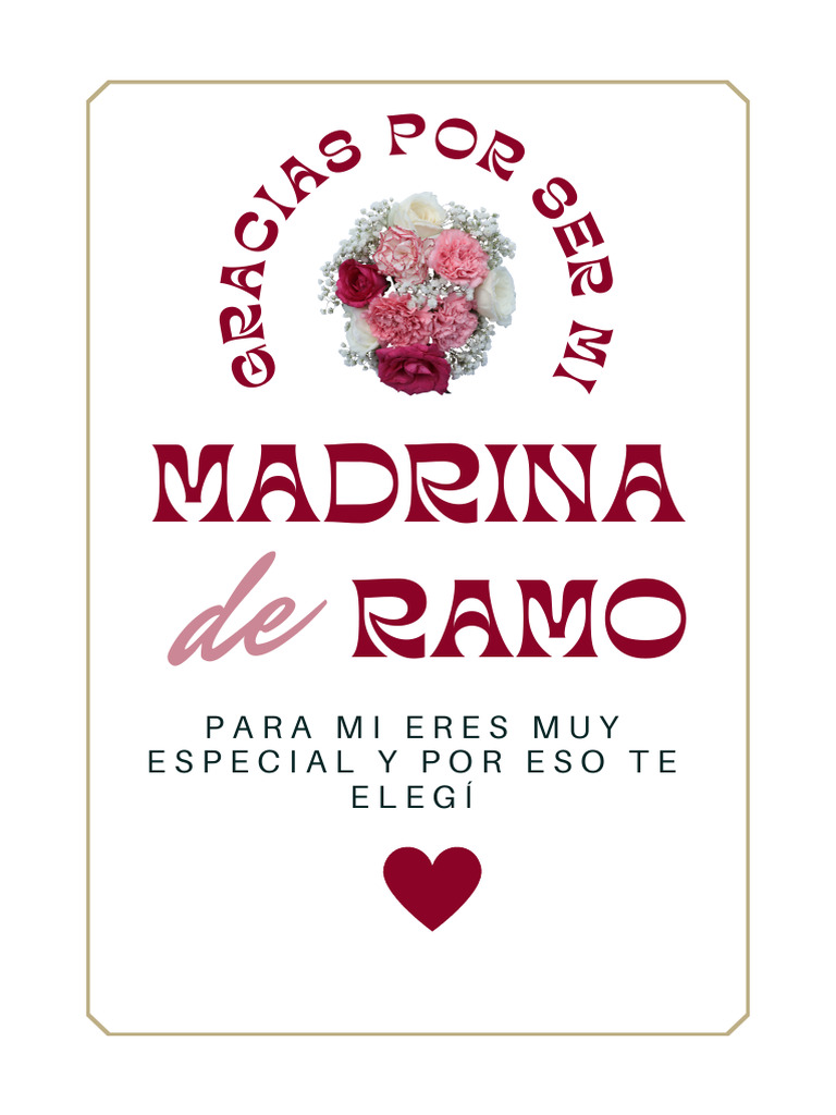 Madrina de Ramo | PDF