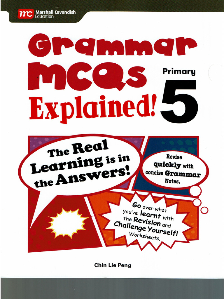 Grammar MCQ Explained P5 | PDF