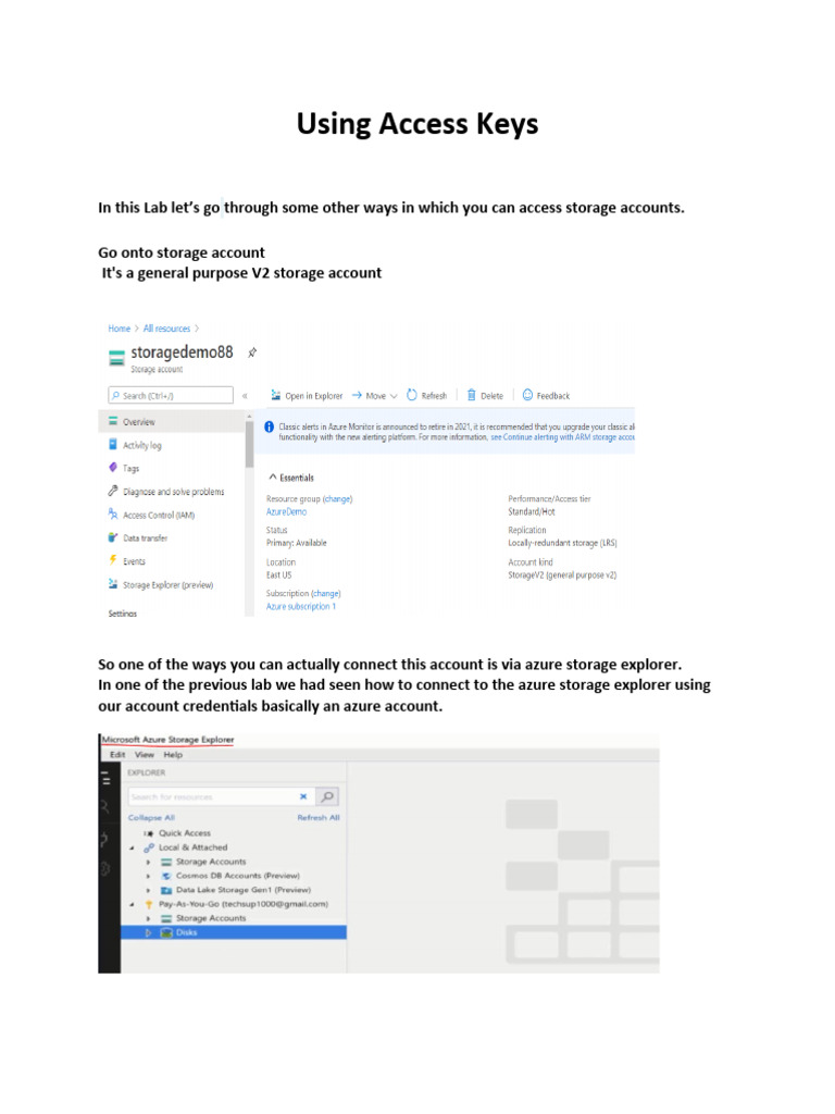 6_Using Access Keys | PDF