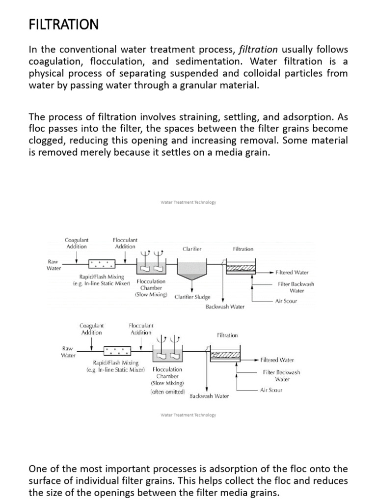 Filtration | PDF | Filtration | Water Purification