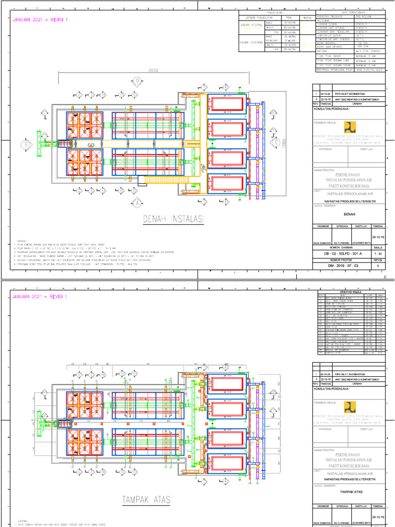 Denah IPA 50 LPD | PDF