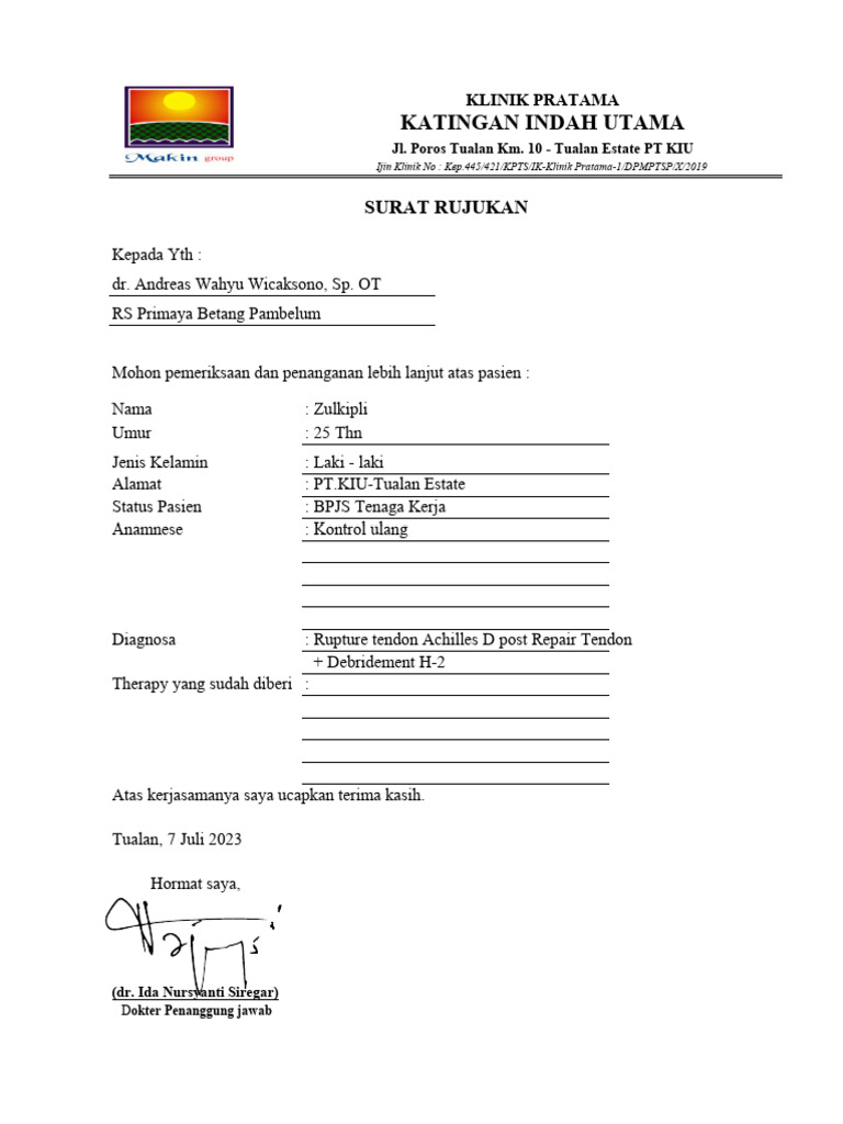 Form Surat Rujukan 2022 | PDF | Pengembangan Diri