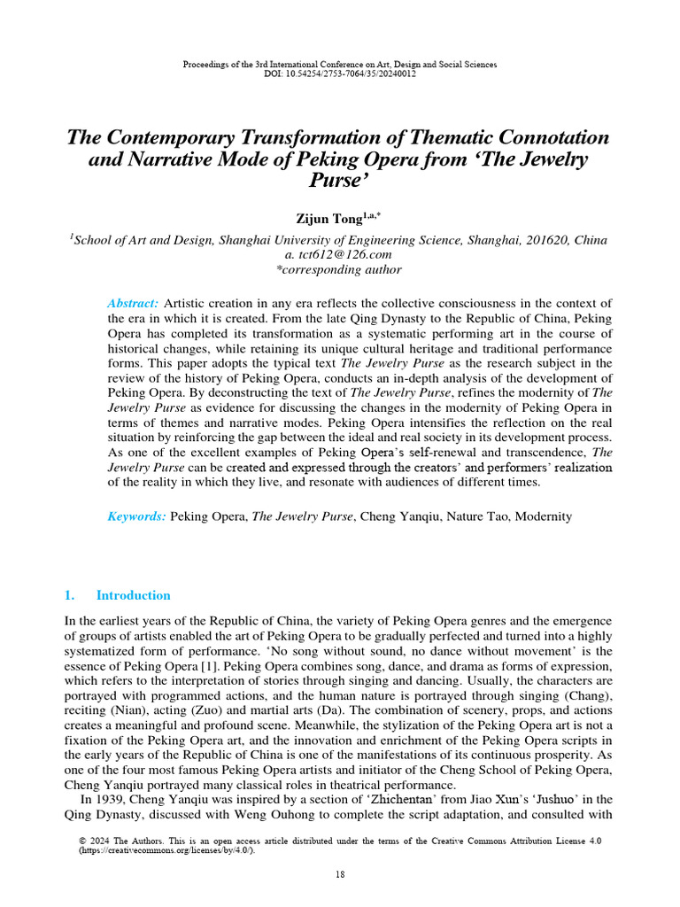 The Contemporary Transformation of Thematic Connot | PDF | Tao | Narrative