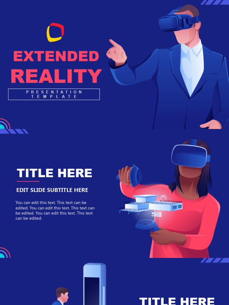 01 Extended Reality XR Powerpoint Template 16x9 1 | PDF | Language Arts ...