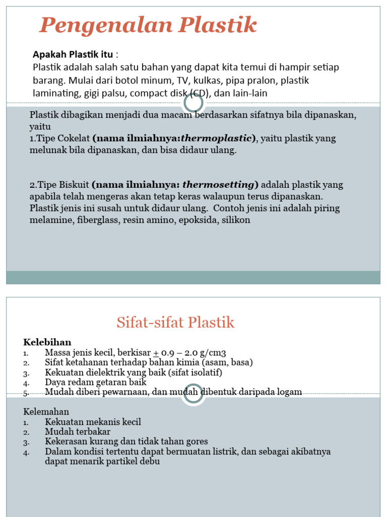 Proses dan Jenis Injection Plastik | PDF