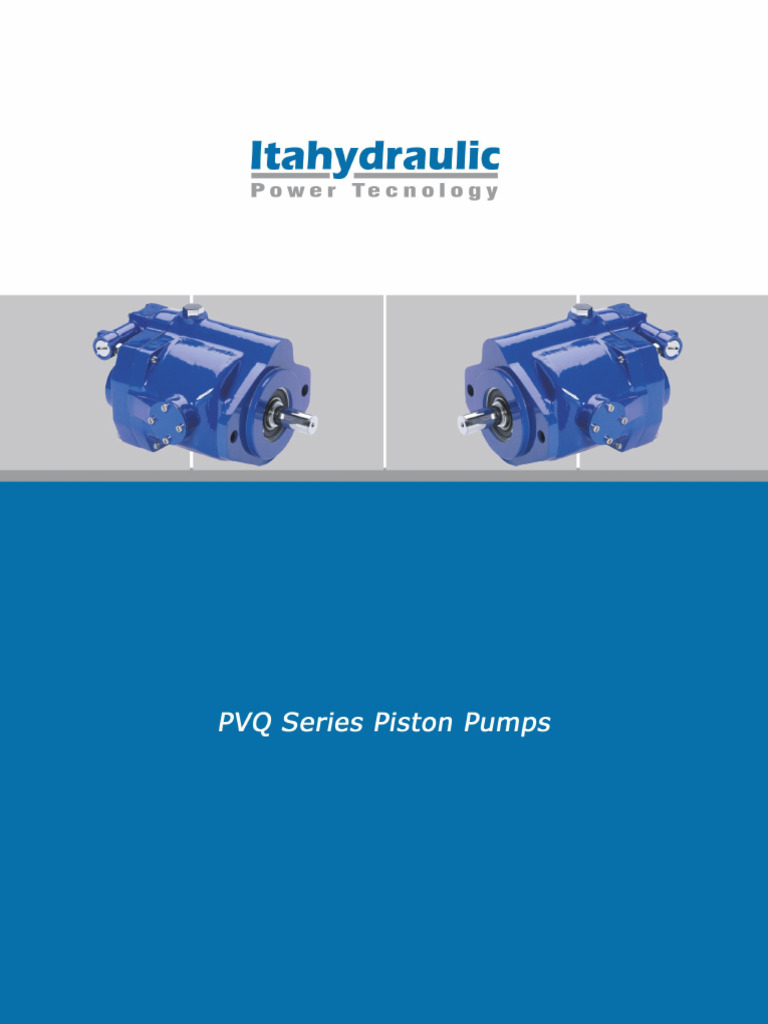 Bombas-piston-PVQ_b | Download Free PDF | Horsepower | Pump