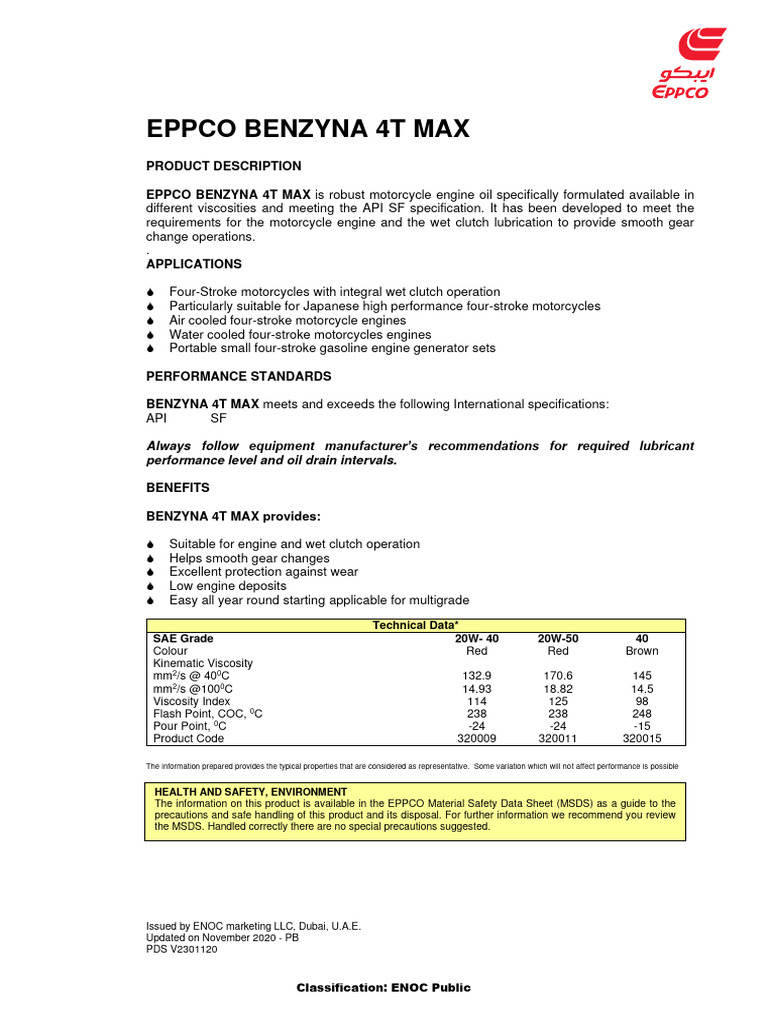 benzyna-4-t-max-v2 | PDF | Motor Oil | Mechanical Engineering