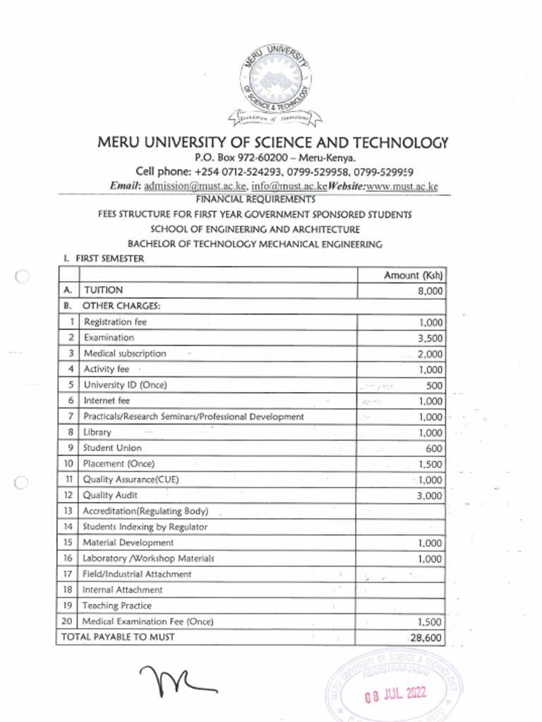 Bachelor of Technology Mechanical Engineering | PDF