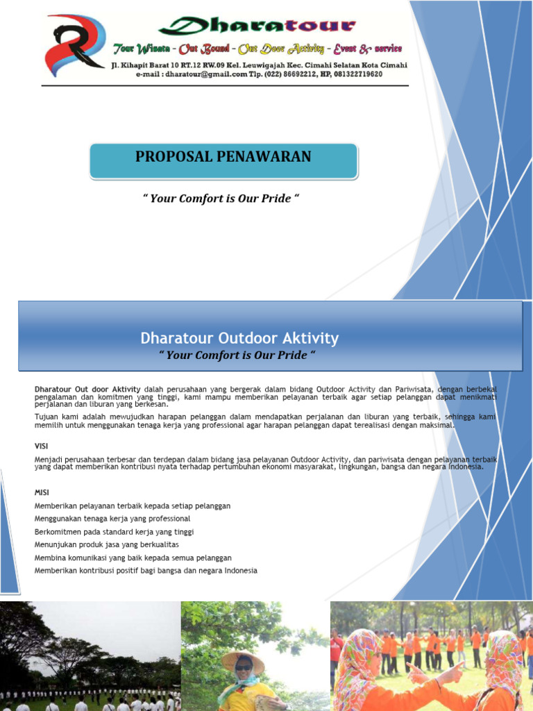 Program Team Building Outbound Funtastic | PDF | Karier & Perkembangan