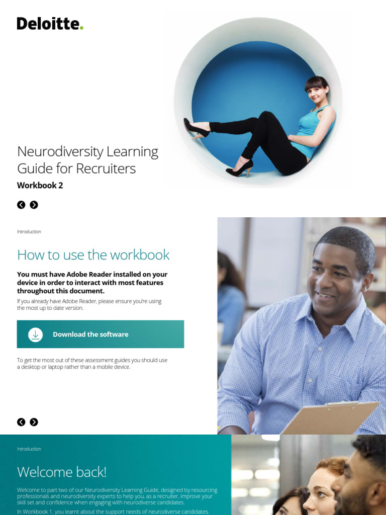 Deloitte Uk Neurodiversity Learning Guide For Recruiters 2 | PDF ...
