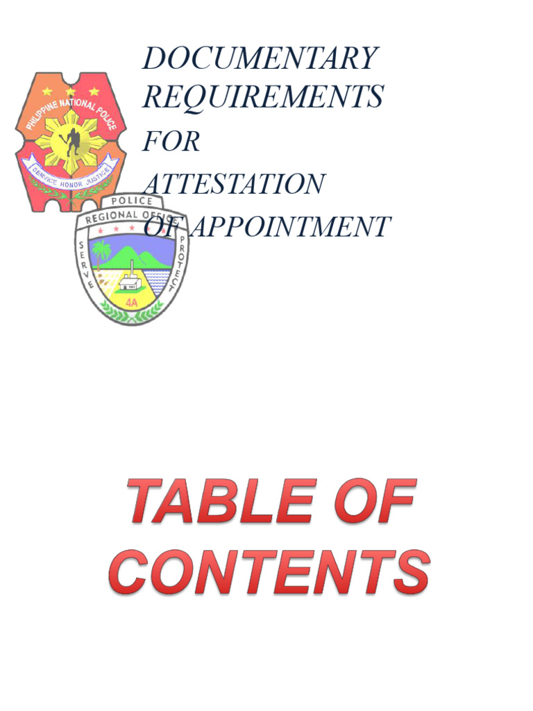 Folder B Requirements For Attestations | PDF | Vocational Education