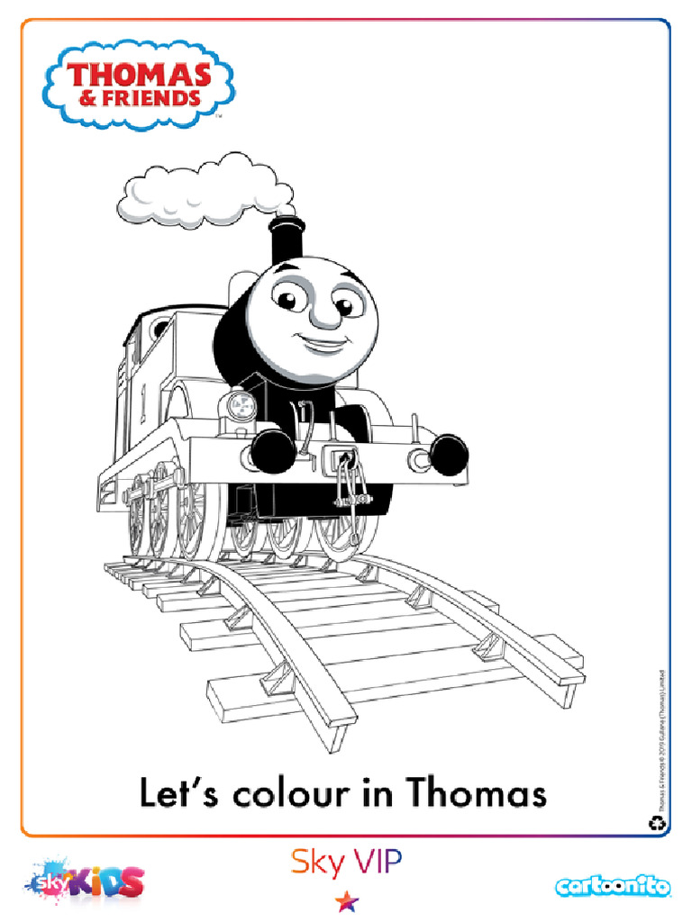 SkyVIPColouringinWk2 ColSt Thomas 2 | PDF