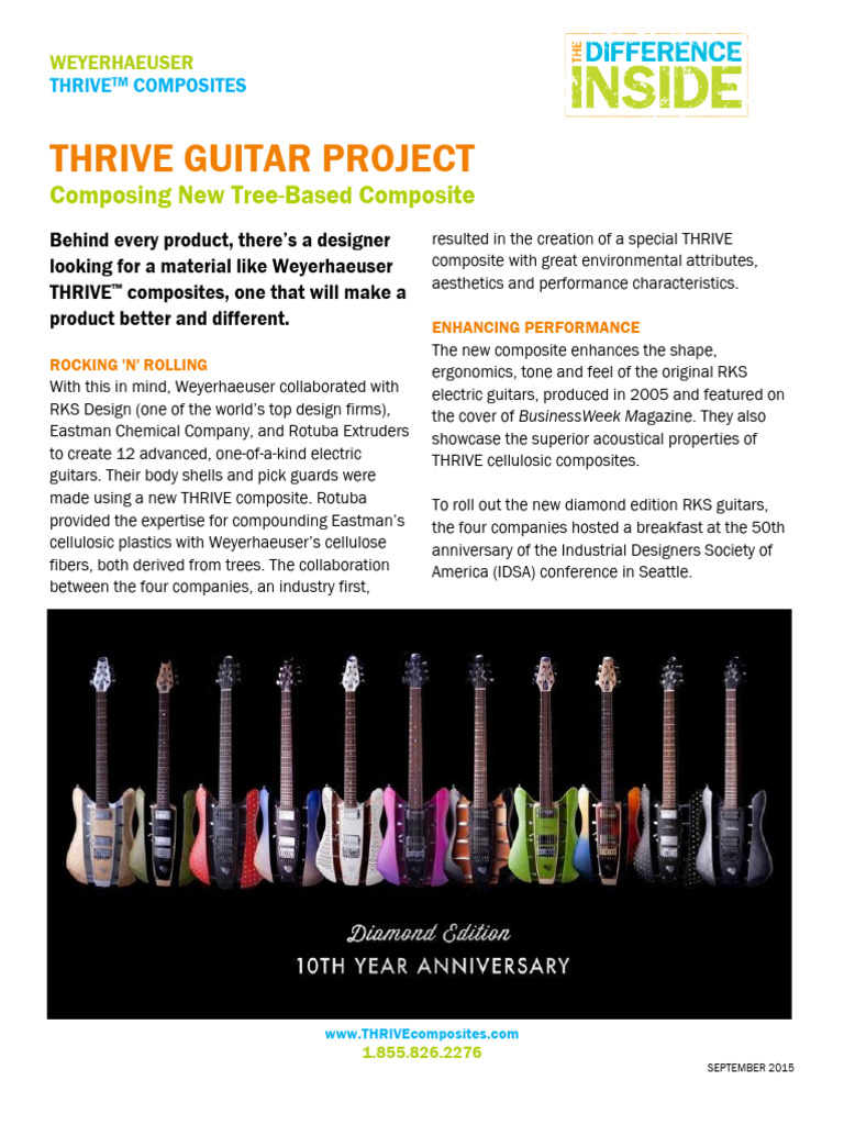 CASE STUDY - Guitar Project | PDF | Guitars | Composite Material