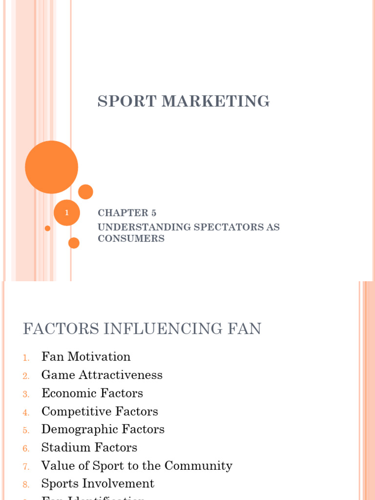 Chapter 5 - SPORT MARKETING | PDF | Sports | Stadium