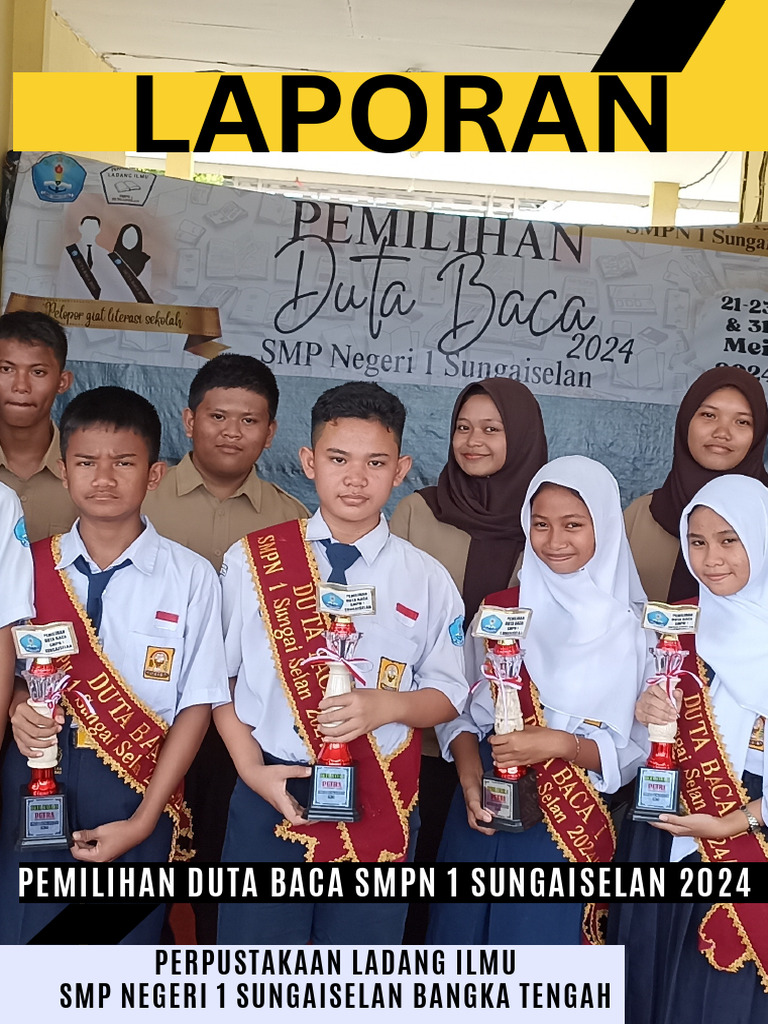 Pemilihan Duta Baca SMPN 1 2024 | PDF | Seni