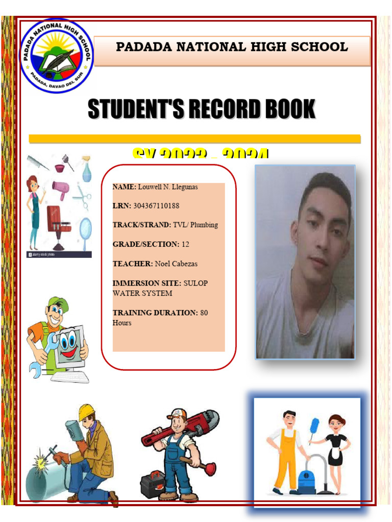 Students Record Book TVL 2024 | PDF | Hairstyle | Hair
