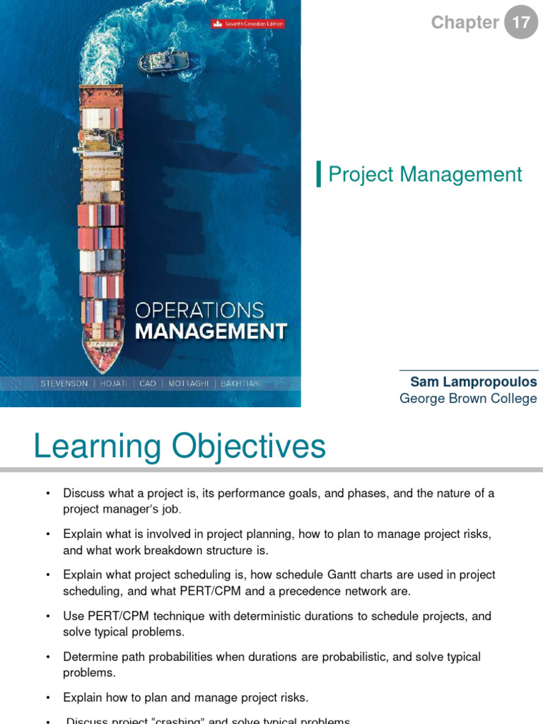 CH 17 Project Management | PDF | Project Management | Projects