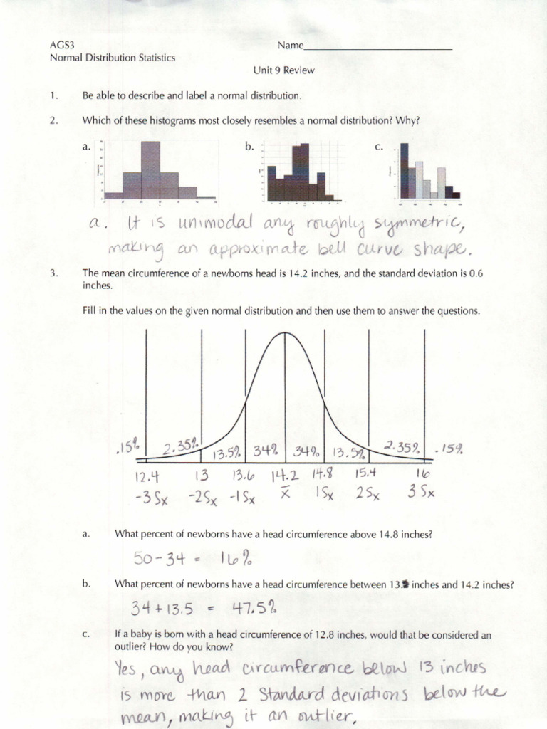 Ags3 Unit 9 Review Answers | PDF