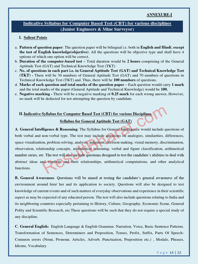 DVC-JE-2024-Syllabus | Download Free PDF | Surveying | Heat