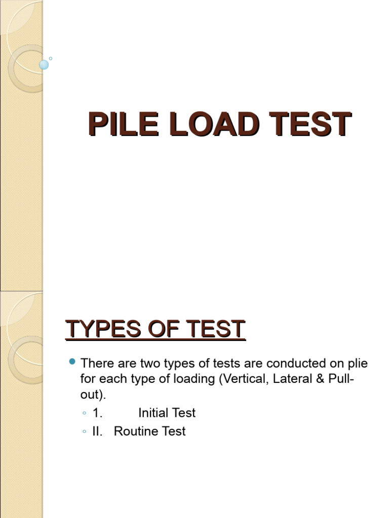 1000mm Pile Test | PDF | Deep Foundation