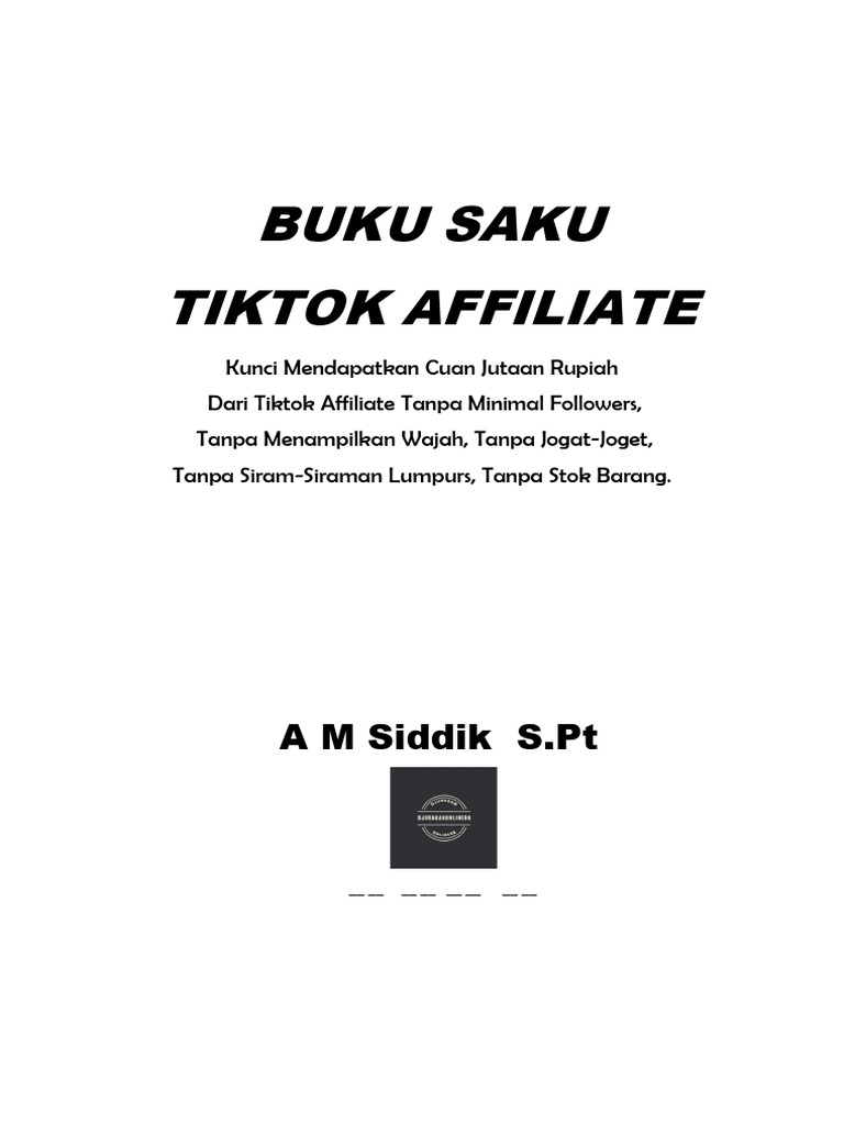 TKTK Affiliate | PDF
