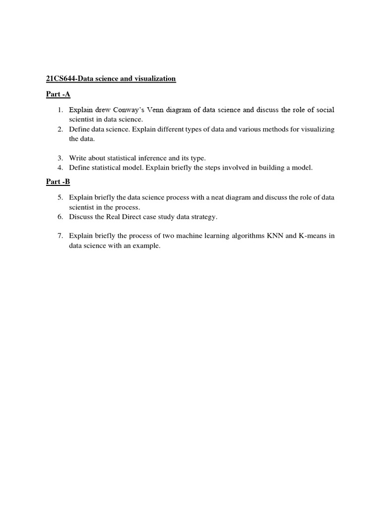 Data Science Concepts and Methods | PDF
