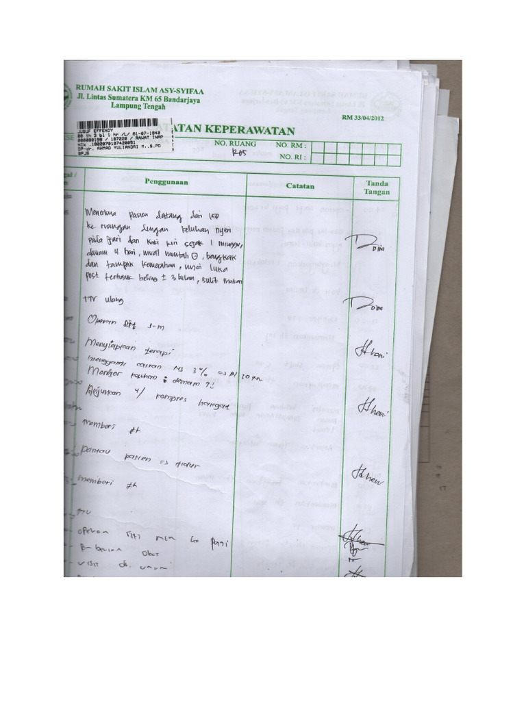 Bukti Pelaksaan PPA | PDF