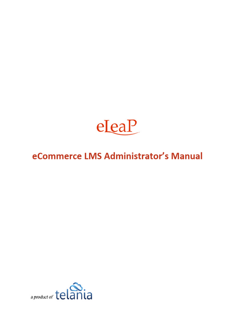 eLeaP Ecommerce Administrator User Guide V3 | PDF | Computer File | Pricing