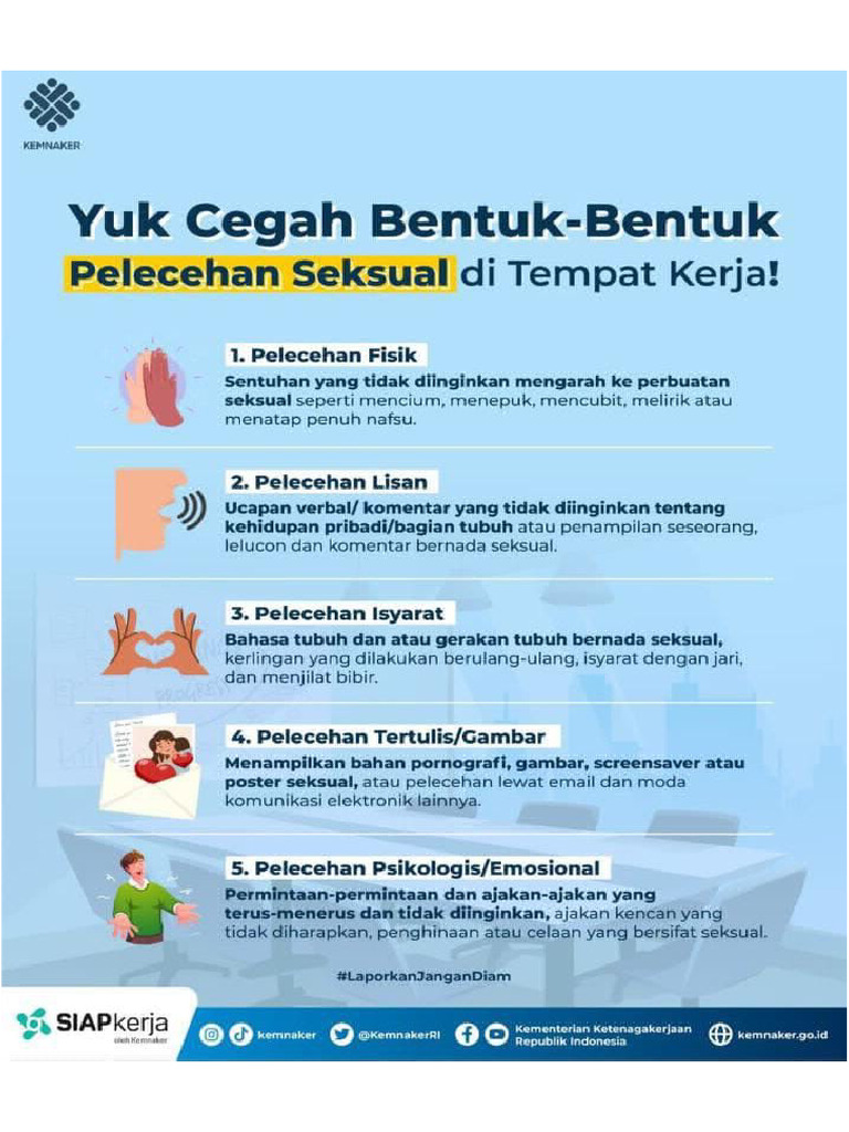 Poster Pelecehan Seksual | PDF