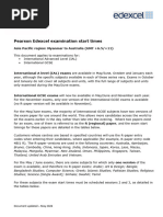 JCQ Exam Start Times and Supervision | PDF | Qualifications ...