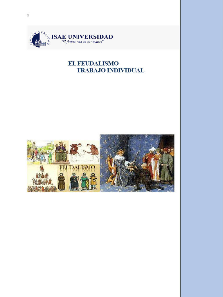 El Feudalismo | Descargar gratis PDF | Feudalismo | Nobleza